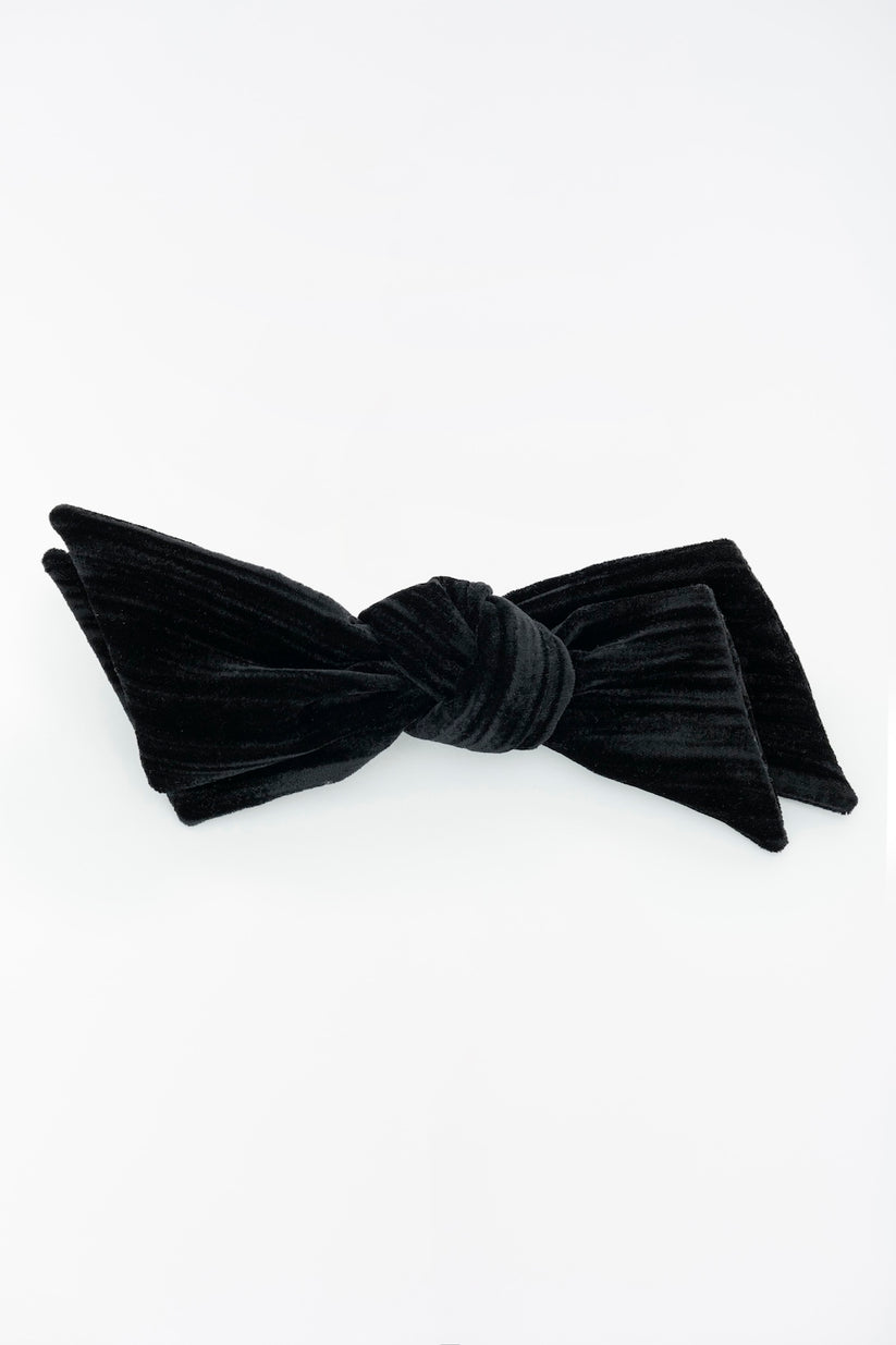 VELVET BOW HAIR CLIP – FETICO Official Online Shop