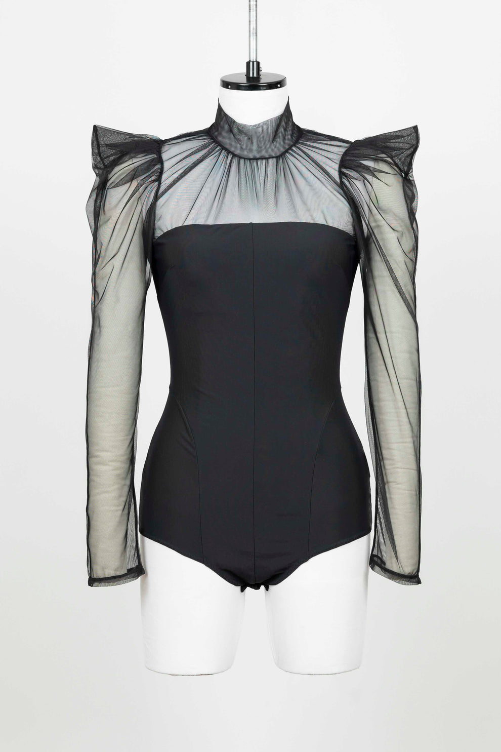 TULLE GATHERED BODYSUIT – FETICO Official Online Shop